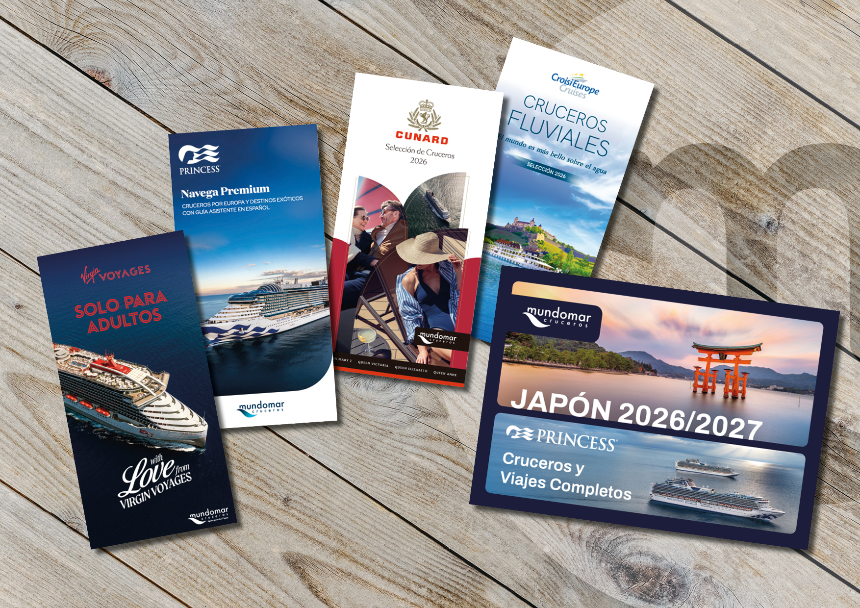 Mundomar Cruceros presenta sus folletos 2026 con las principales ...